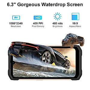 DOOGEE S99 Rugged Smartphone, 15GB+128GB, 6.3-inch FHD+ Display, 108MP Triple Camera, 64MP Night Vision, 6000mAh Battery, Dual 4G, IP68 Waterproof, Unlocked