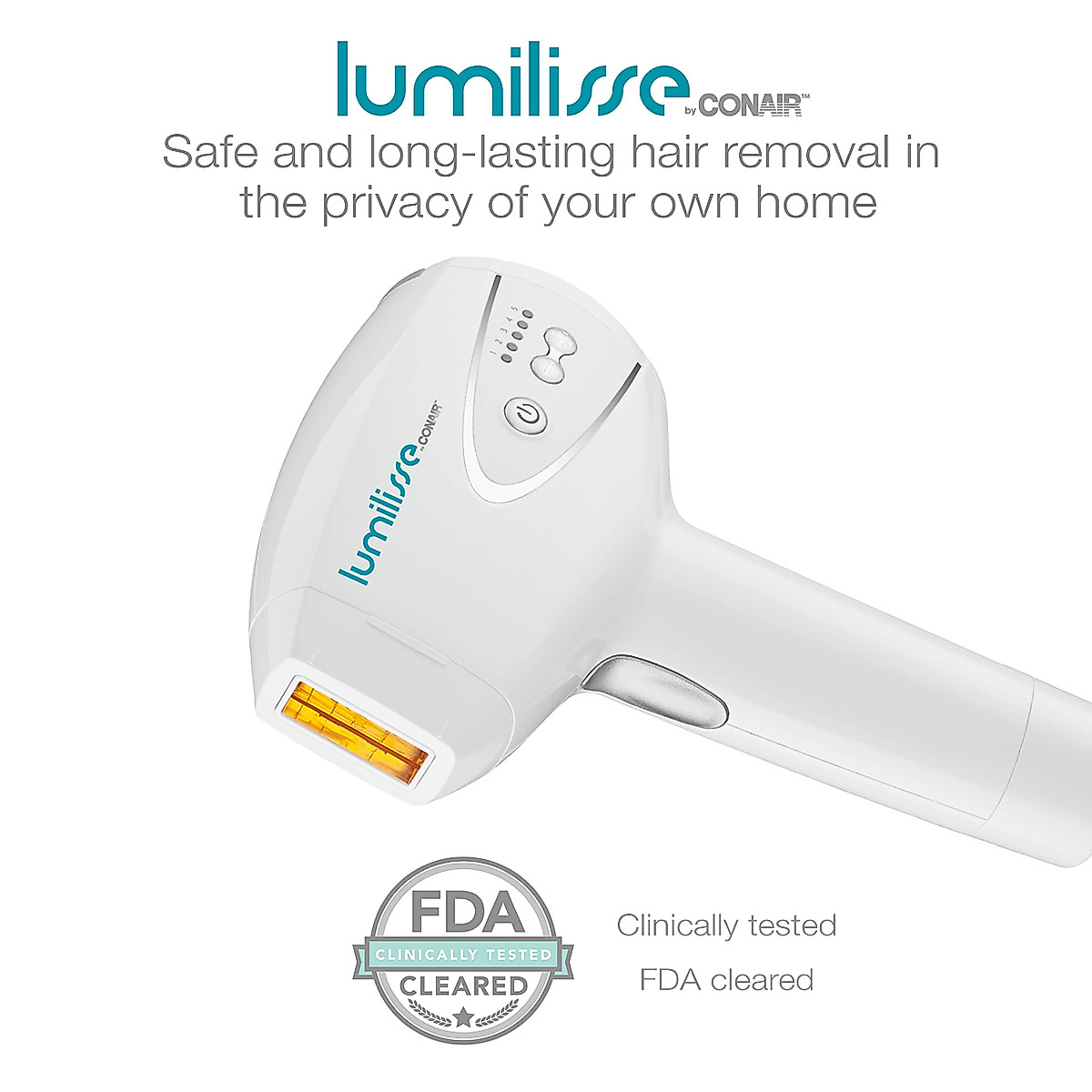 Conair Lumilisse IPL Hair Removal, Whole Body Hair Removal Device for Women