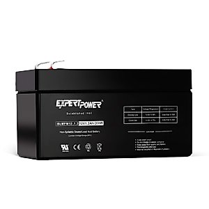 ExpertPower 12v 1.3Ah SLA Rechargeable Battery with F1 Terminals || EXP1213 (Not a Replacement for WP3_12)
