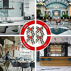 Cabilock 8 pcs Forks Supplies Fork White Cutter Knife Dinner for Bags Spoon Linen Silverware with and Decorations Burlap Winter Holders:xmas Party Pouches Festive Flatware Xmas Bag Holder