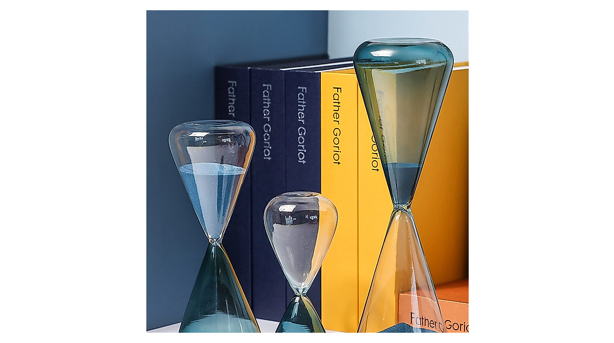 Extra-large Triangular Hourglass Timer - 60 Minutes