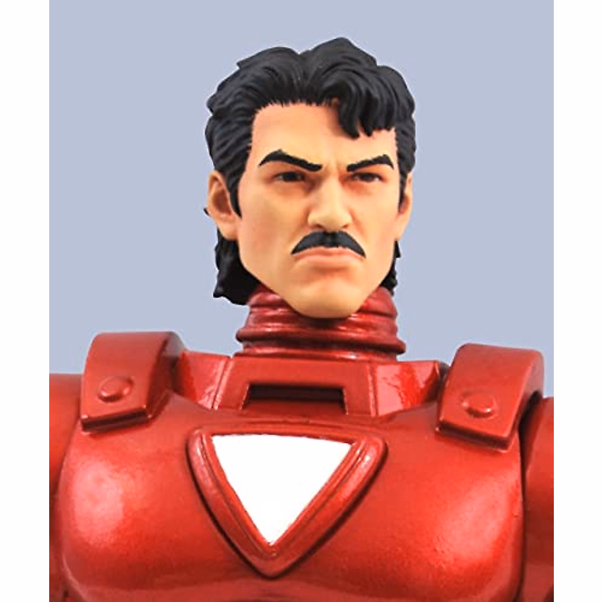 DIAMOND SELECT TOYS Marvel Select: Silver Centurion Iron Man Action Figure, Multicolor