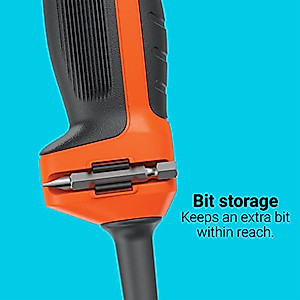 BLACK+DECKER 6.0 Amp 3/8 in. Electric Drill/Driver Kit (DR340C)