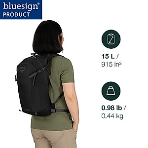 Osprey Sportlite 15 Hiking Backpack, Pine Leaf Green