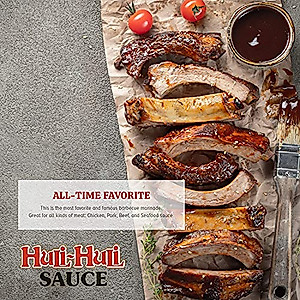World Market Hawaii's Famous Huli-Huli Sauce - Hawaiian BBQ Sauce - Meat Rub BBQ Marinade Sauce and Steak Seasoning - 24 Ounce - 3 Pack