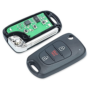Beefunny Replacement Remote Car Key Fob 315MHz ID46 Chip for Kia Sportage 2010-2013 NYOSEKSAM11ATx (1)