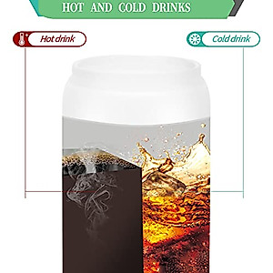 YOUKE OLA 24 Pack Sublimation Glass Cups Can Shaped Frosted with Bamboo Lids Borosilicate Glasses Tumbler Mason Jar Cups Mug with Glass Straw for Beer, Juice, Drinks Vinyl DIY 16oz