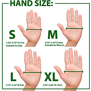 KESHES Archery Glove Finger Tab Accessories - Leather Gloves for Recurve & Compound Bow - Three Finger Guard for Men Women & Youth