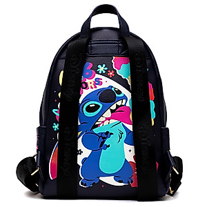 Wondapop Disney Lilo and Stitch 12” Vegan Leather Mini Backpack