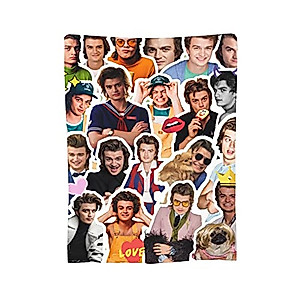 Throw Blankets Joe Keery Steve Harrington Blanket Bedding Blankets Sofa Blankets Flannel Blankets Air Conditioning Blanket Fans Gifts 50"X40"