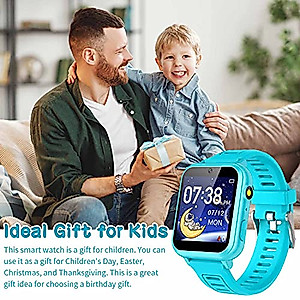 METYYP Kids Smart Watches for Kids with 24 Games,Camera Music Player Pedometer Alarm Clock 12/24,Kids Watch Toys for 3-12 Years Old