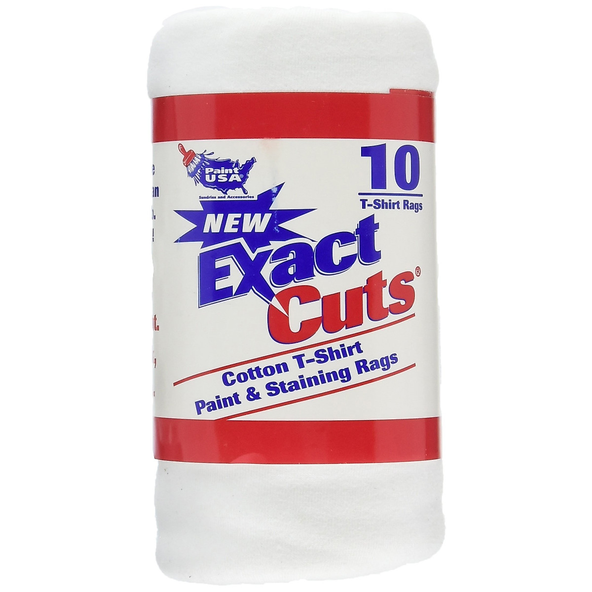 Intex Supply Co W-10001 Exact Cut T-Shirt Paint & Staining Rags 14"x16"