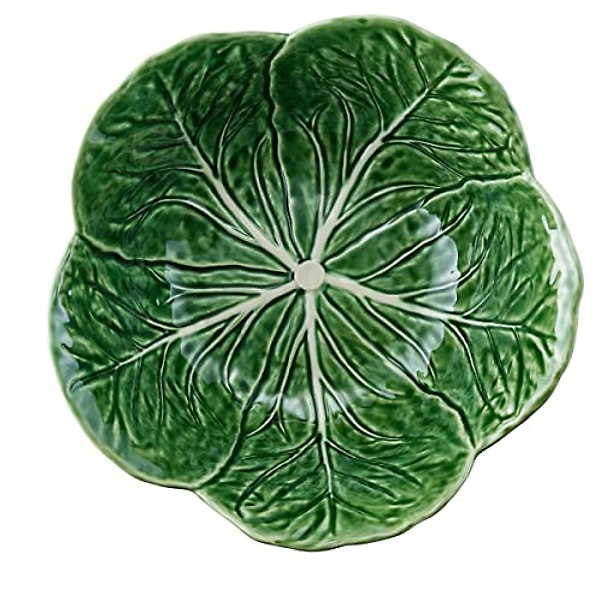 Bordallo Pinheiro Cabbage Green Tall Salad Bowl