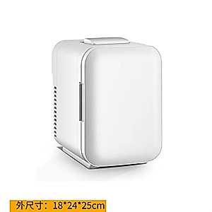 YAARN Small Fridge for Bedroom Mini Refrigerator 10L Fridge Beauty Dormitory Home Professional Skin Care Cosmetics Mask Special
