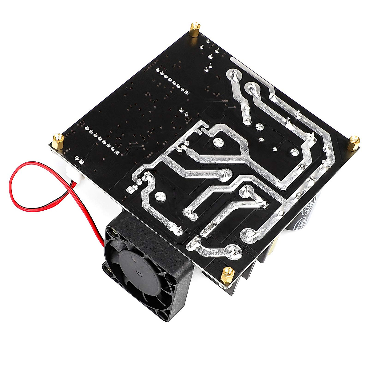 DROK DC Boost Converter 900W, 8-60V to 10-120V 15A Step Up Converter Adjustable Voltage Regulator Output 48V 24V 12V Power Supply with LED Display Cooling Fan