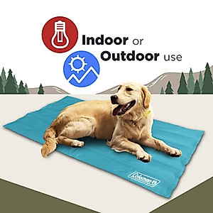 Coleman Comfort Cooling Gel Pet Pad Mat in Large 20"x36", for Large Pets
