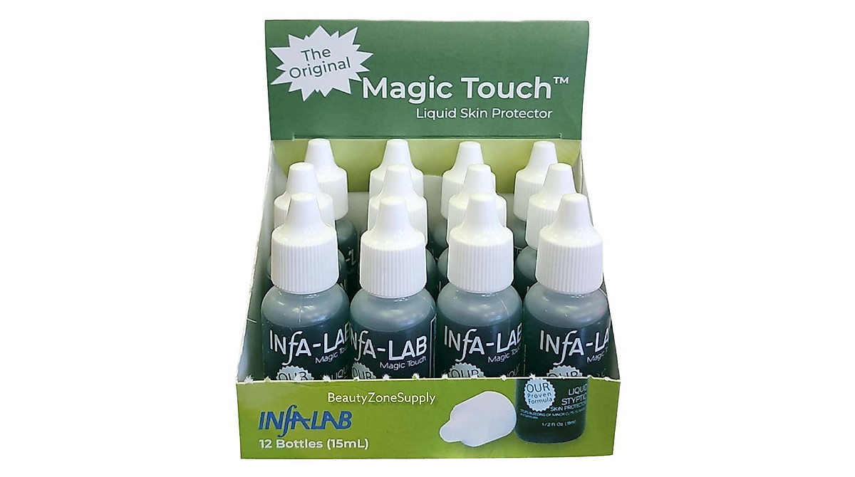 Infa-Lab MAGIC TOUCH Liquid Styptic 12 Skin Protector Stop Bleeding ...