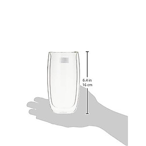ZWILLING J.A. Henckels Beverage Glass Set, White 2 Count (Pack of 1)