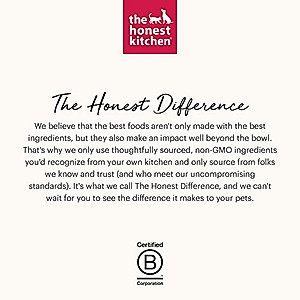 The Honest Kitchen Dehydrated Limited Ingredient Dog Food – Complete Meal or Dog Food Topper – Fish 10 lb (makes 40 lbs)