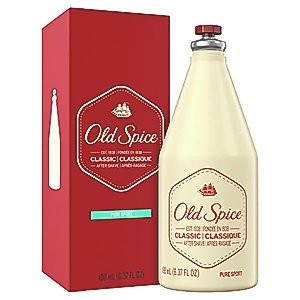 Old Spice Classic After Shave Lotion, Pure Sport, 6.37 Ounce Bottle,Pack of 3