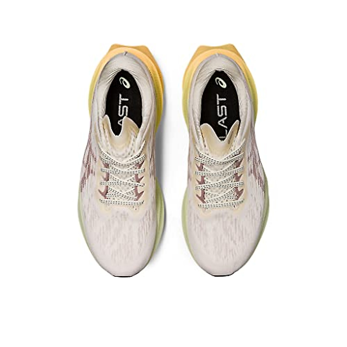 ASICS Women's NOVABLAST 3 Running Shoes, 8.5, Cream/Fawn