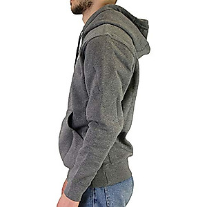 Nike Pull Over Hoodie, Charcoal Heather/Anthracite/White, Small