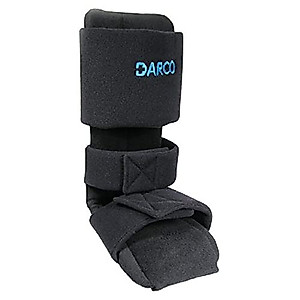Darco International Night Black Splint Plantar-Fascitis Darco, X-Large, 1 Pound