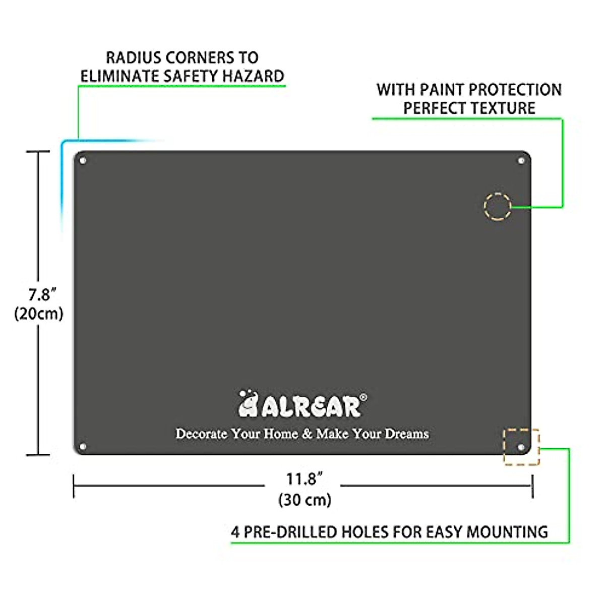 ALREAR Funny Man Cave Metal Tin Signs Bar Decor Accessories Beer Club Wall Decorations I Only Drink on Days That Start with T Aluminum 8x12 Inches