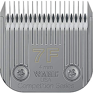 WAHL Professional Animal 7F Full Medium Competition Series Detachable Blade with 4/25-Inch Cut Length (2368-100)
