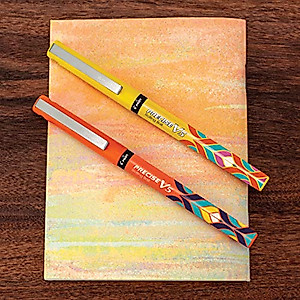 PILOT Precise V5 Stick Liquid Ink Rolling Ball Stick Pens, Extra Fine Point (0.5mm) Assorted Ink Colors, 9-Pack (12571)