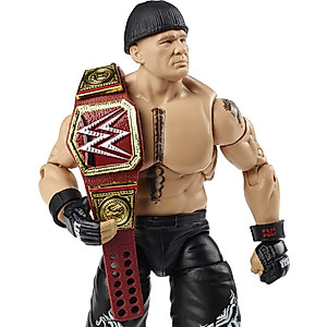 WWE Ultimate Edition Multiple-Pose 6-inch Action Figure with Entrance Gear, Extra Heads & Swappable Hands