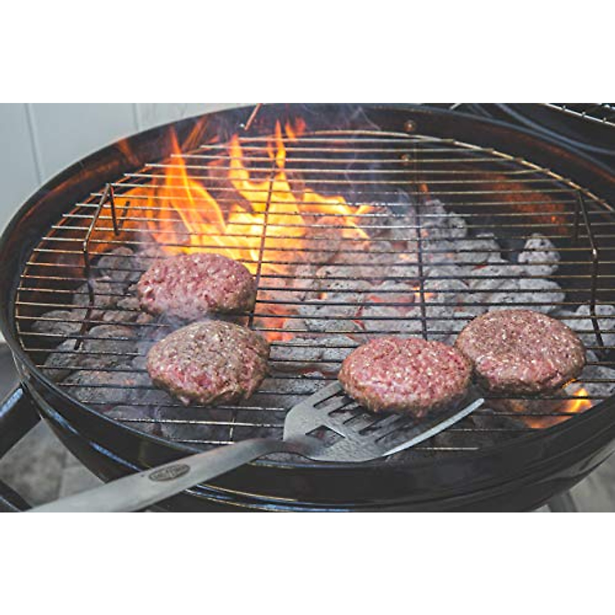 Kingsford Heavy Duty BBQ Tool Set - Fork, Tong, & Spatula - Deluxe Stainless Steel Grill Utensils - Grilling Tools for The BBQ Grill Master or Beginner Griller