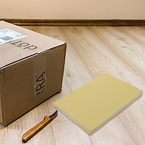 NUOBESTY 100 Sheets printable sticker labels inkjet printer paper blank envelopes ink stickers printer printable labels sticker printer paper white paper stickers a4