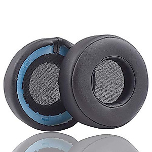 Muigiwi Replacement Ear Earpads Ear Pad Ear Cushion Cover Repair Parts Compatible with Beats by Dr Dre Pro Detox Headphones(Black)