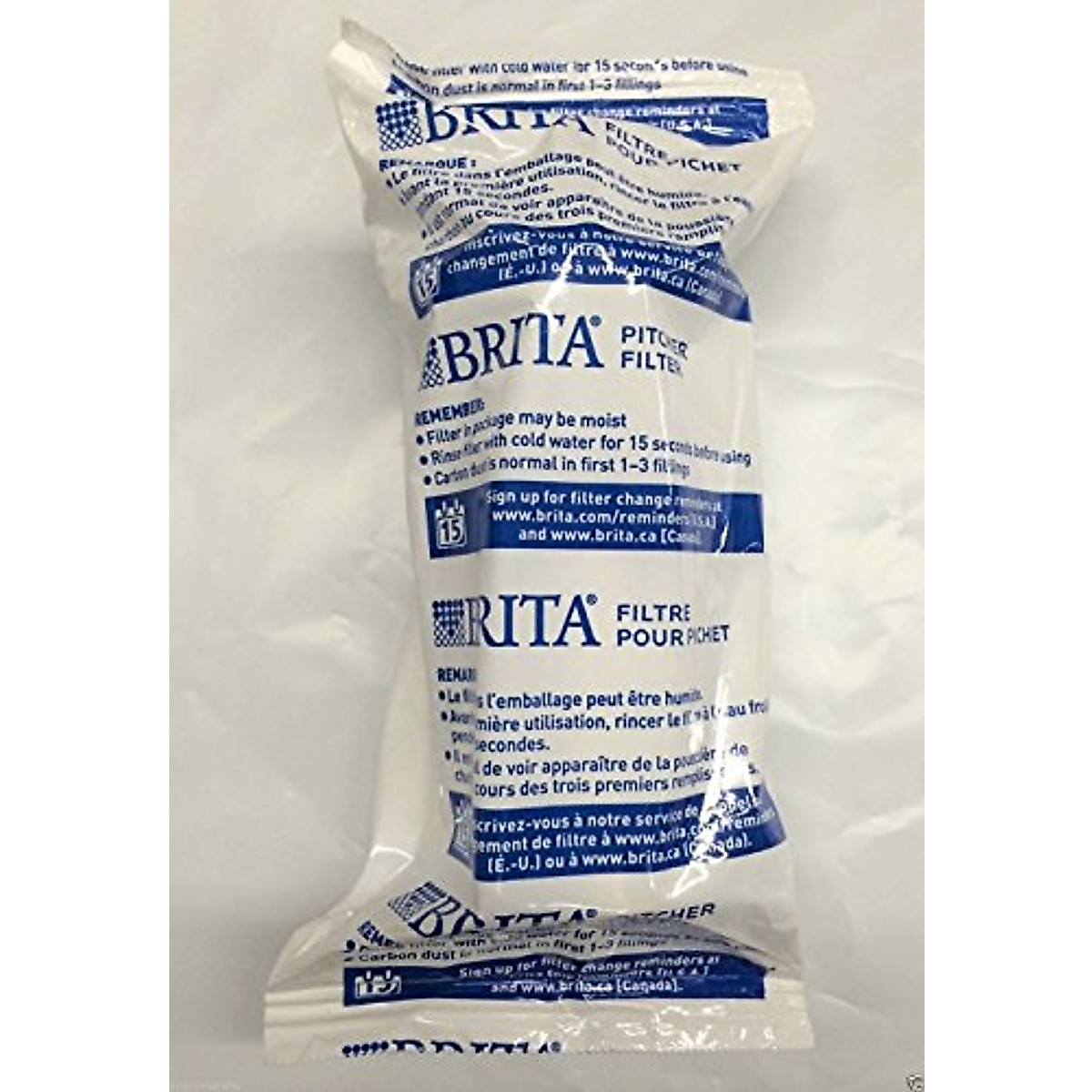 Brita 5 Pitcher Replacement Advanced Water Filter Model # OB03 (Total 1 Box)