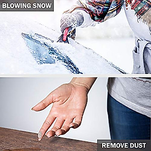 Koreyosh Cordless Leaf Blower 40V Electric Leaf Blower with Battery & Charger,Powerful Lawn Sweeper for Leaf Blowing,Dust Cleaning,Variable Speed