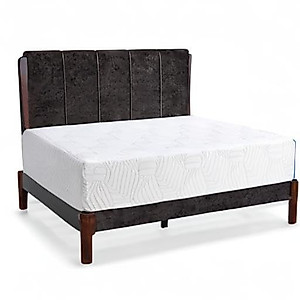 King Size Mattress, 10 Inch Cooling-Gel Memory Foam Bed Mattress in a Box for Back Pain & Pressure Relief, Therapeutic Medium Firm Mattresses, CertiPUR-US Certified (King)