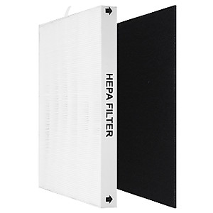 Nyingchi AP-1512HH HEPA Filter Replacement, Compatible with Coway AP-1512HH Mighty, AP-1512HH-FP, AP-1518R, AP-1519P Air Purifier, Item NO #3304899, Include 2 H13 HEPA Filters + 4 Odor Pre-filter