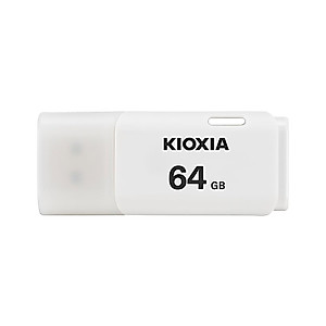 Kioxia U202 TransMemory 64GB USB2.0 Flash Drive Portable Data Disk USB Stick White LU202W064GG4