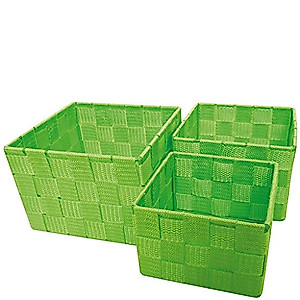 laroom 13405 Game 3 Baskets, Green