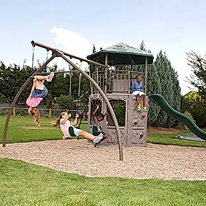 Lifetime Adventure Tower Swing Set - Earthtone (290633)
