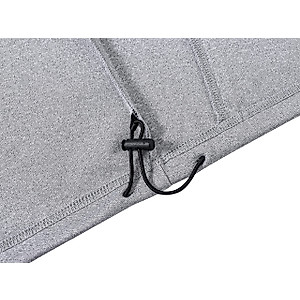 MoFiz Men's Tracksuits,Full Zip Sweat Suits For men,Solid Jogger Sets Active Jackets and Pants 2 Piece Sport Suit For Men's Outfits Light Gray L