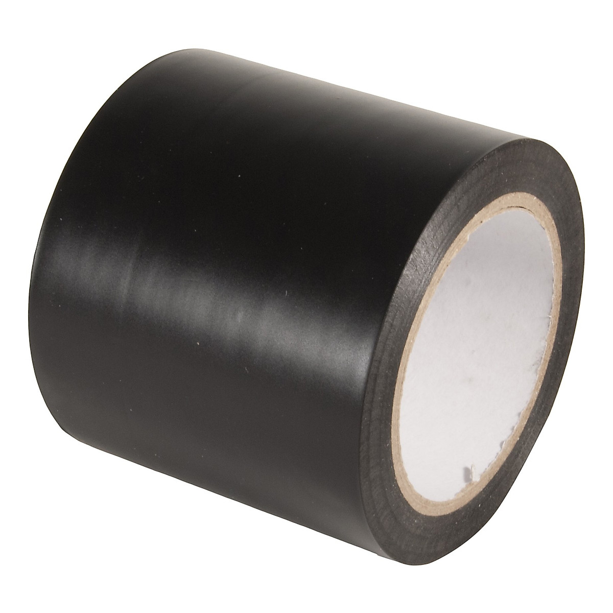 Incom Manufacturing: Safety Aisle/Pipe Marking Conformable Durable Color Coding Abrasion Resistant Tape, 4 inch x 108 ft, Safety Black - Ideal for Walls, Floors, Equipment - PST415