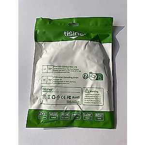 tisino 3.5mm to XLR Cable Unbalanced Mini Jack 1/8 inch to XLR Male Adapter Microphone Cord - 10ft/3m