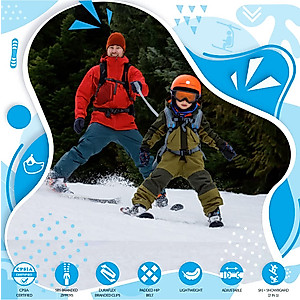 Sklon Ski and Snowboard Harness Trainer Backpack for Kids - Teach Your Child The Fundamentals of Skiing and Snowboarding - Premium Training Leash Equipment Prepares Them to Handle The Slopes