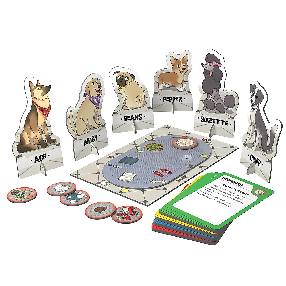 ThinkFun Dog Crimes Logic Game - Engaging Brainteaser for Kids and Adults | Fun Detective Theme | Memory and Reasoning Skill Builder | Unique Artwork | Suitable for Ages 8 and Up