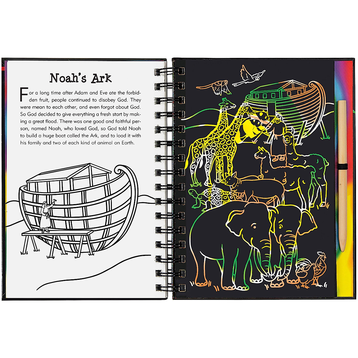 Scratch & Sketch Bible Stories (Trace Along) (Scratch and Sketch Trace-along)