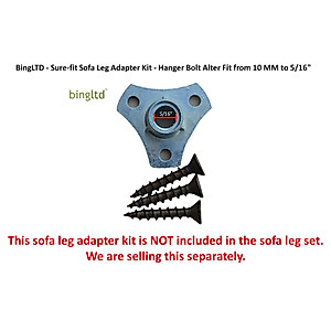 BingLTD - 3" Mahogany Hardwood Sofa Leg - Set of 4 (BF5153-157)