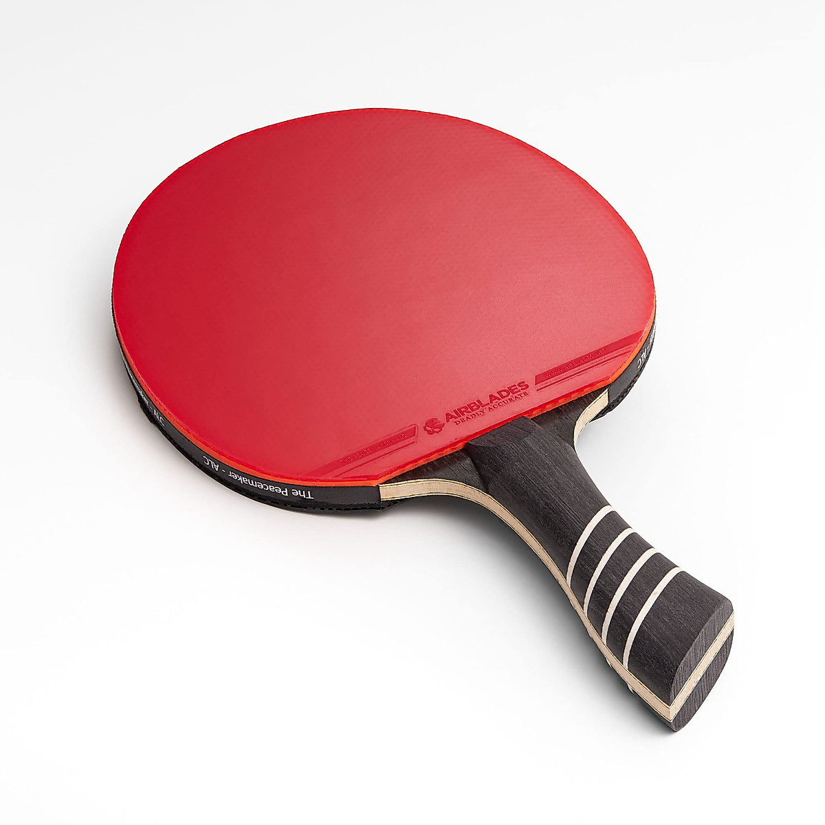 AirBlades The Peace Maker ALC - Professional Ping Pong Paddle - Carbon Fiber Table Tennis Racket Producing Maximum Spin & Control for All Levels - Hard Carry Case & Ergonomic Handle.