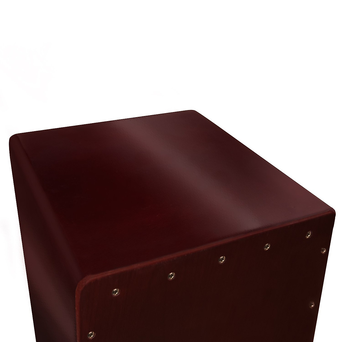 Sawtooth Satin Mahogany with Gloss Cherry Mahogany Back and Sides Standard Cajon Percussion Box